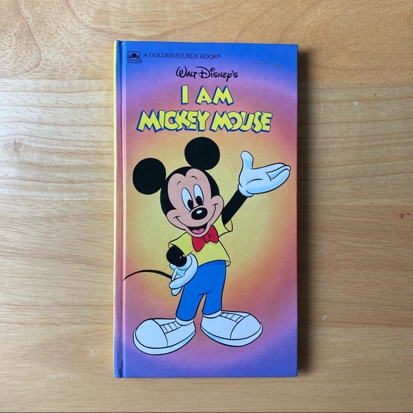 Disney | Other | Disney I Am Mickey Mouse Kids Book Vintage | Poshmark